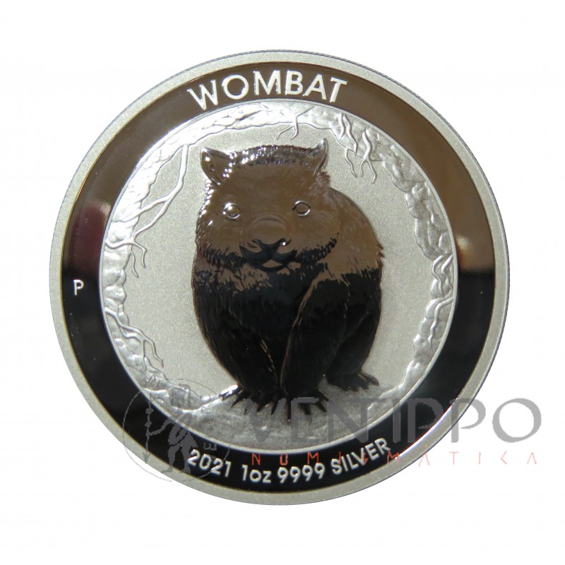 Moneda inversión, plata pura, bullion, Australia.